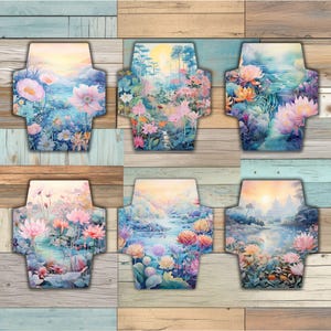 Floral Garden Printable Envelopes, Stationery Kit (digital Download) - Etsy
