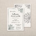 Minimal Spider Web Invitation Template, Editable Dinner Party Invite ...