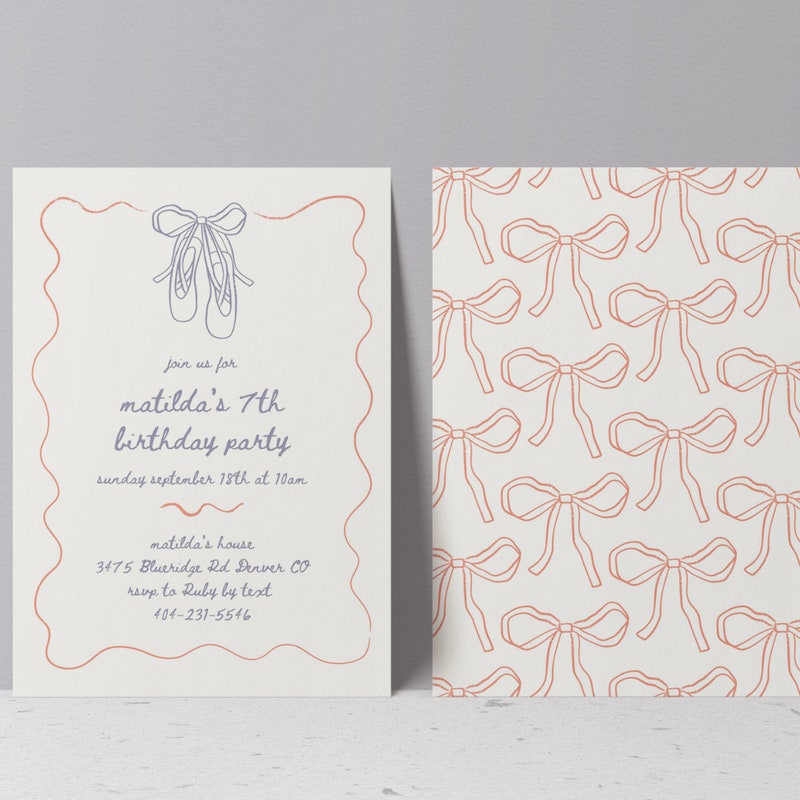 Ballet Theme Party - Etsy