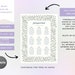 Seating Chart Reception Signage Mini Wavy Border, Printable Wedding ...