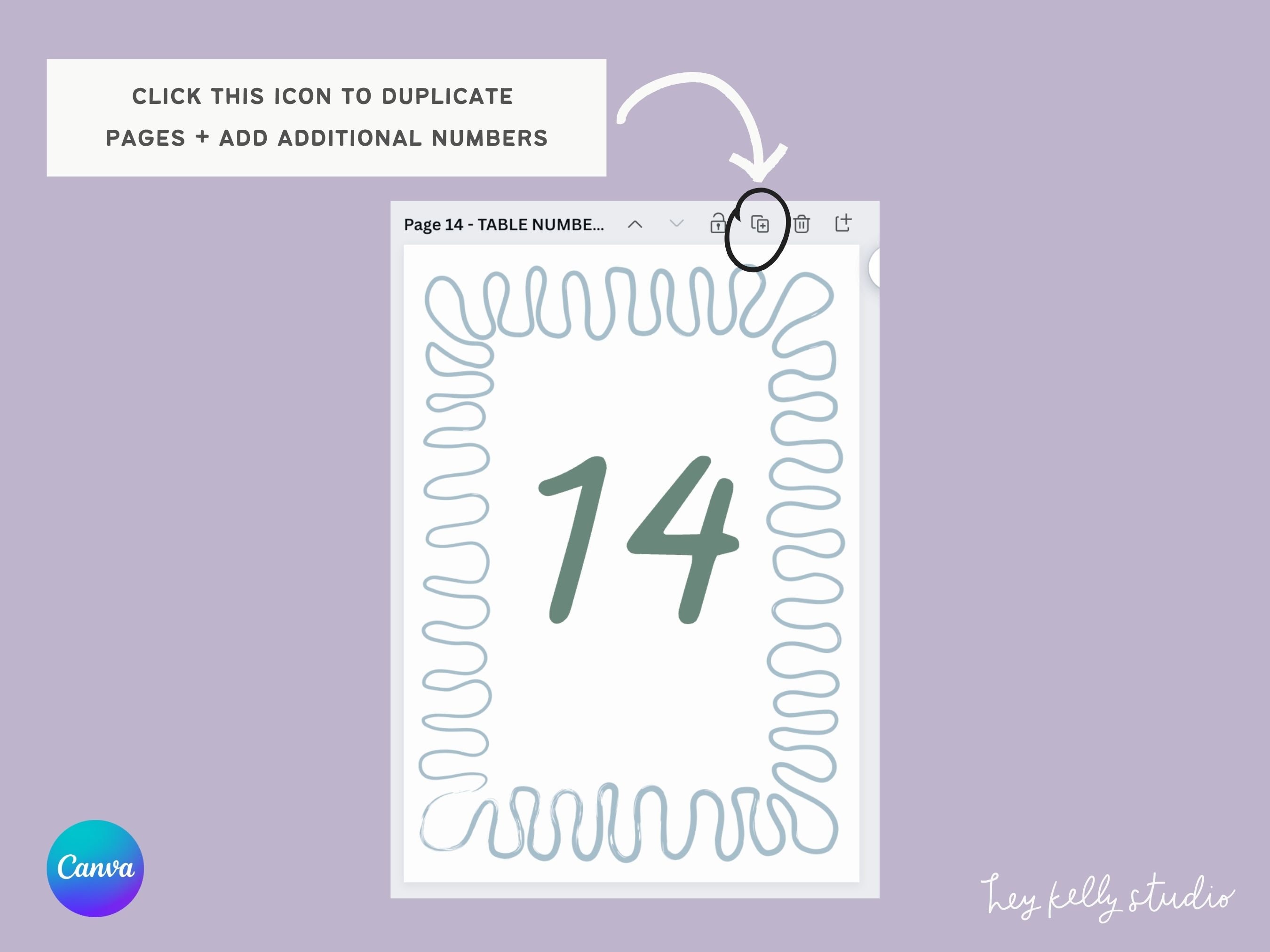 Reception Table Numbers Big Wavy Border Wedding Table - Etsy