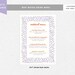 Hand Drawn Mini Wavy Border Drink Cocktail Menu, Drink Menu Template ...
