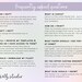 RECEPTION MENUS, Bar Drinks Menu, Retro Pacifica Wes Anderson Inspired ...