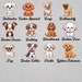 Puppies Clipart Bundle, 30 Dog Breeds Clipart Bundle, Puppy Dog Clipart ...