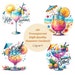 Summer Cocktails Clipart Bundle: 20 Transparent PNG Graphics ...