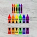 Crayon Split Monogram SVG, PNG Transparent Background, Instant Download ...