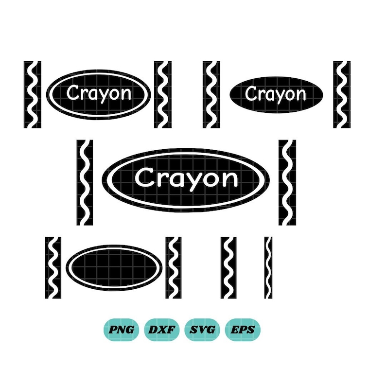 Crayon Wrapper SVG: Teacher Shirt Design, Chalkboard Style (digital ...
