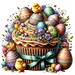 Easter Cupcake Clipart 43 High Quality Pngs, Easter Clipart PNG, Easter ...