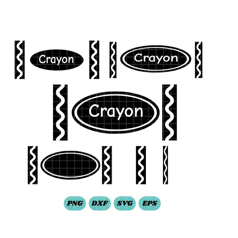 Crayon Wrapper SVG: Teacher Shirt Design, Chalkboard Style (digital ...