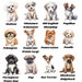 Watercolor Puppy Clipart, 60 Dog Breeds Clipart Bundle, Dog Cub Clipart ...