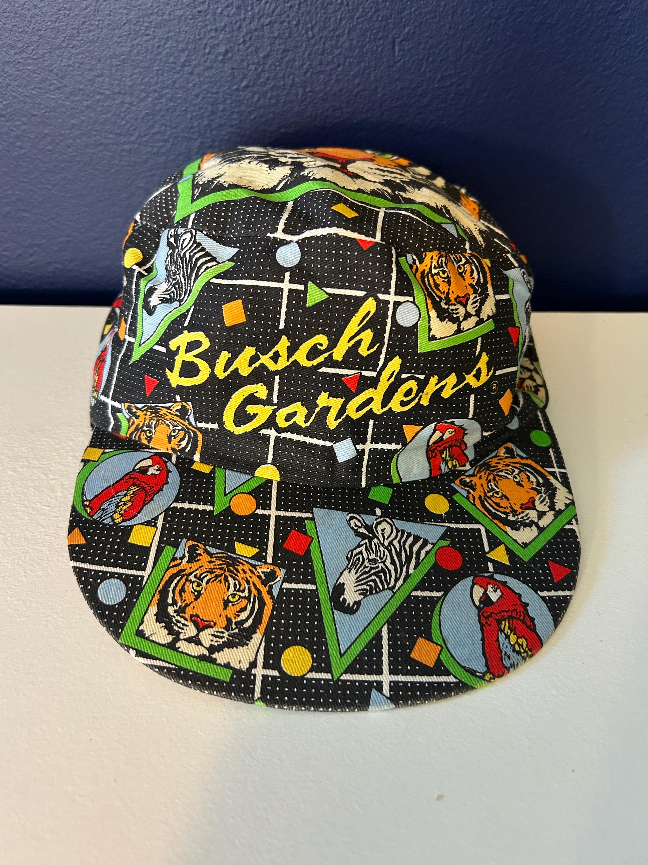 Vintage 90s Busch Gardens Tiger Hat - Etsy