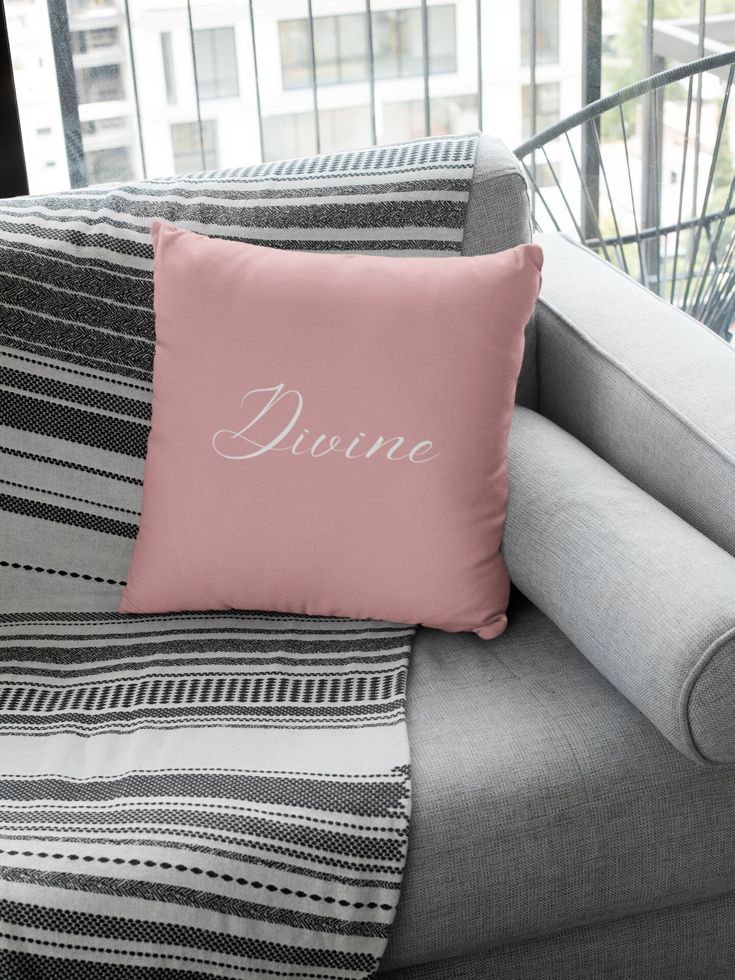 Pink Throw Pillow, Pink Pillow, Pink Accent Pillow, Pink Bed Pillow ...