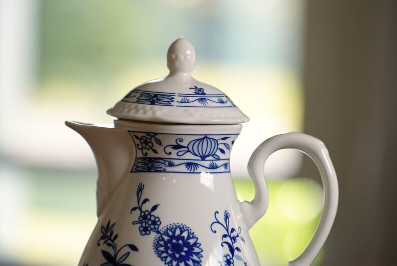 Vintage Volkstedt "pastorale" Moccacan Coffee Pot – East German ...