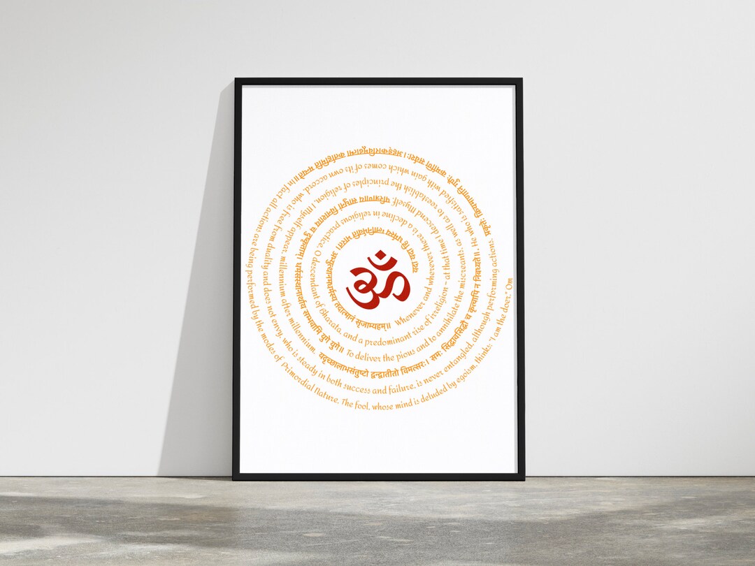 OM Mantras, Zen, Meditation, Mantras, English, Hindi Printable Digital ...