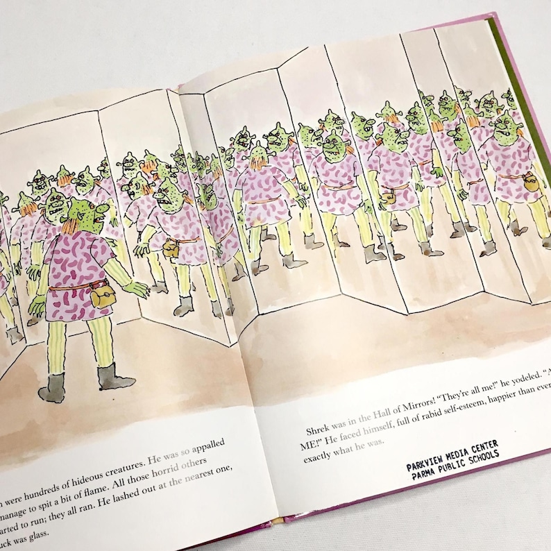 SHREK! by William Steig • [first Edition] • 1999 • Michael Dicapua ...