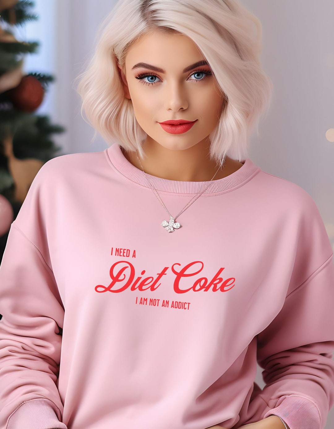 Diet Coke i Am Not an Addict Crewneck Sweatshirt - Etsy