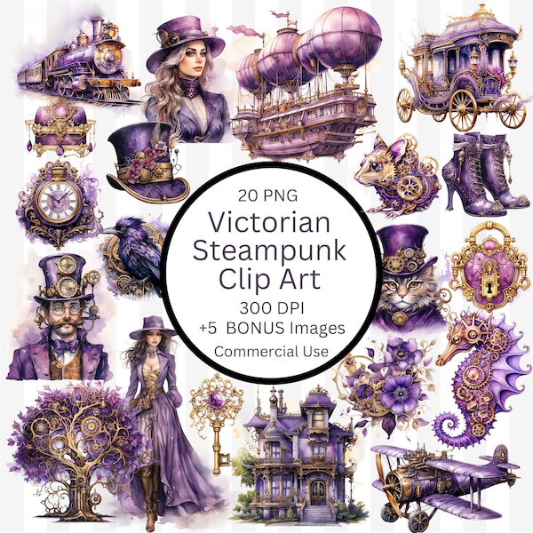 Steampunk Png - Etsy