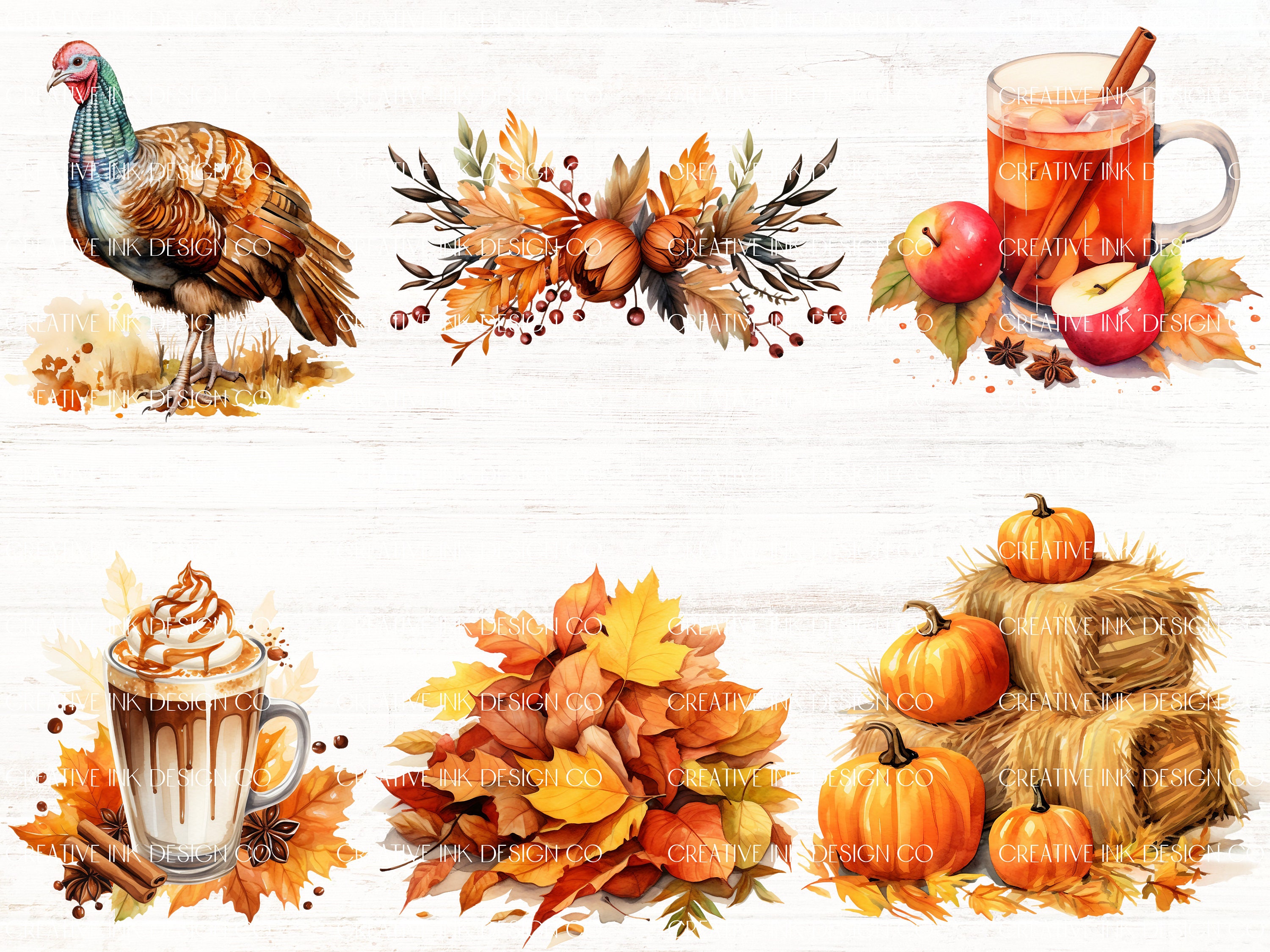 Thanksgiving Clipart, Pumpkin Spice Png, Thanksgiving Png, Fall Vibes ...