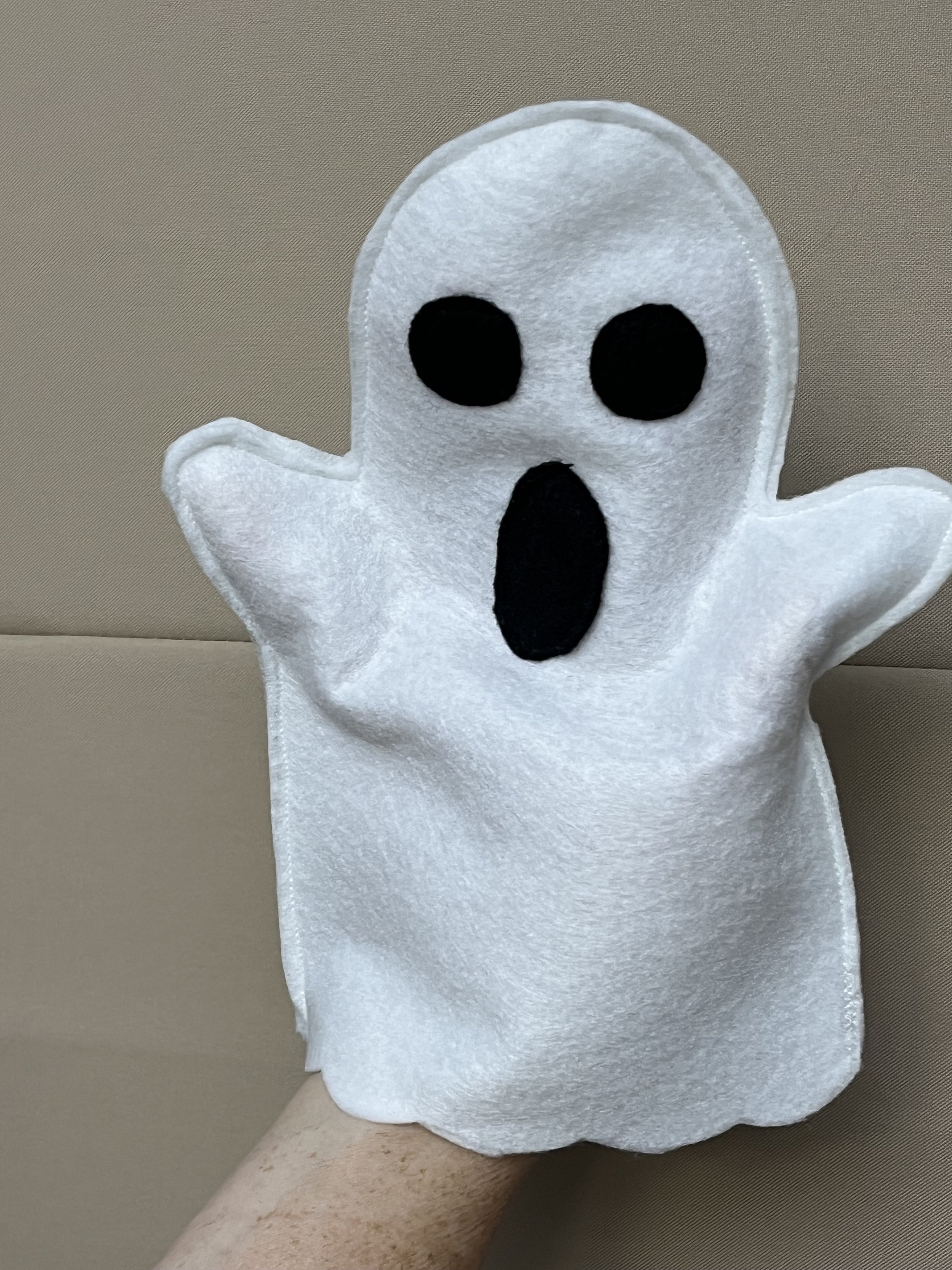 Ghost Hand Puppet - Etsy