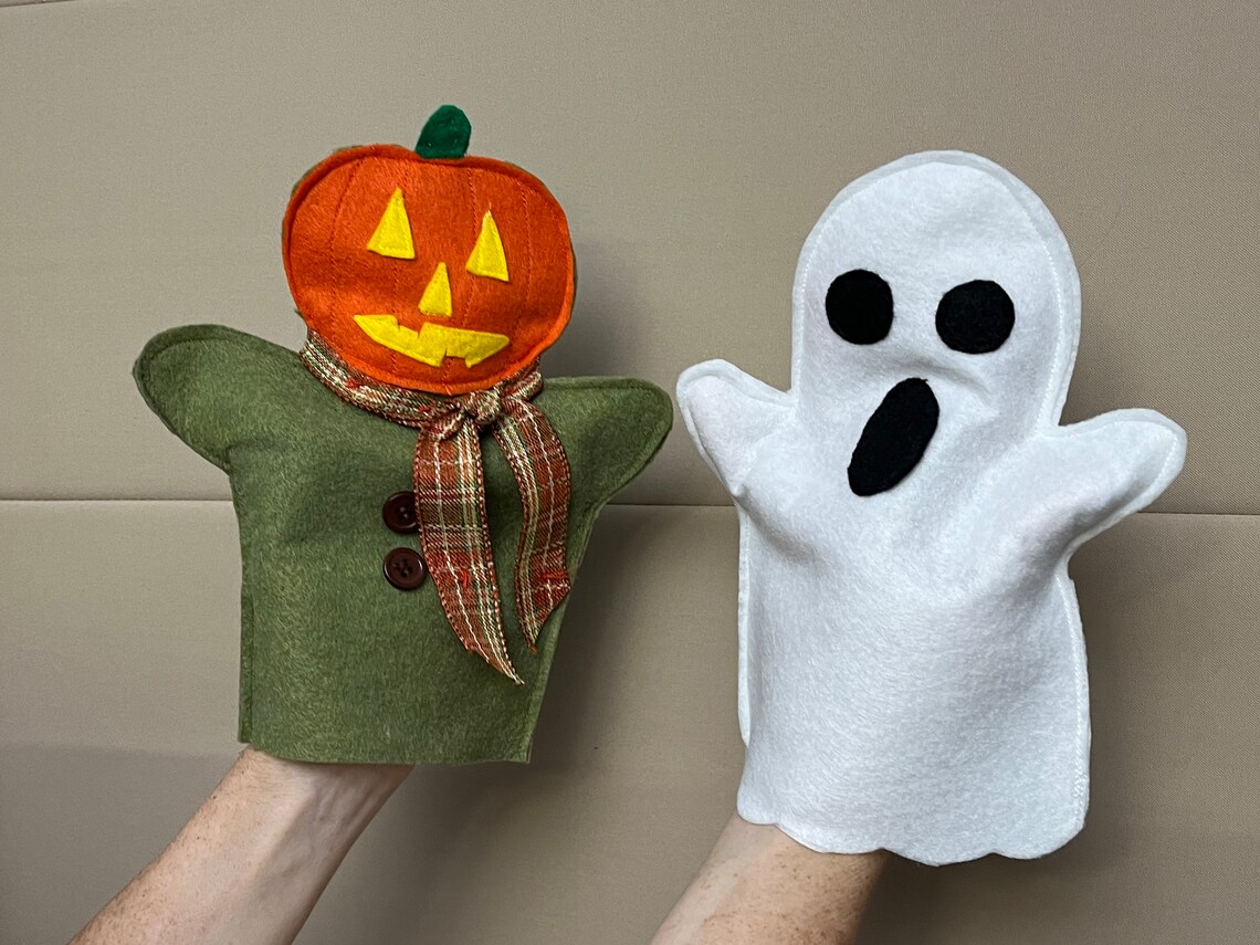 Ghost Hand Puppet - Etsy
