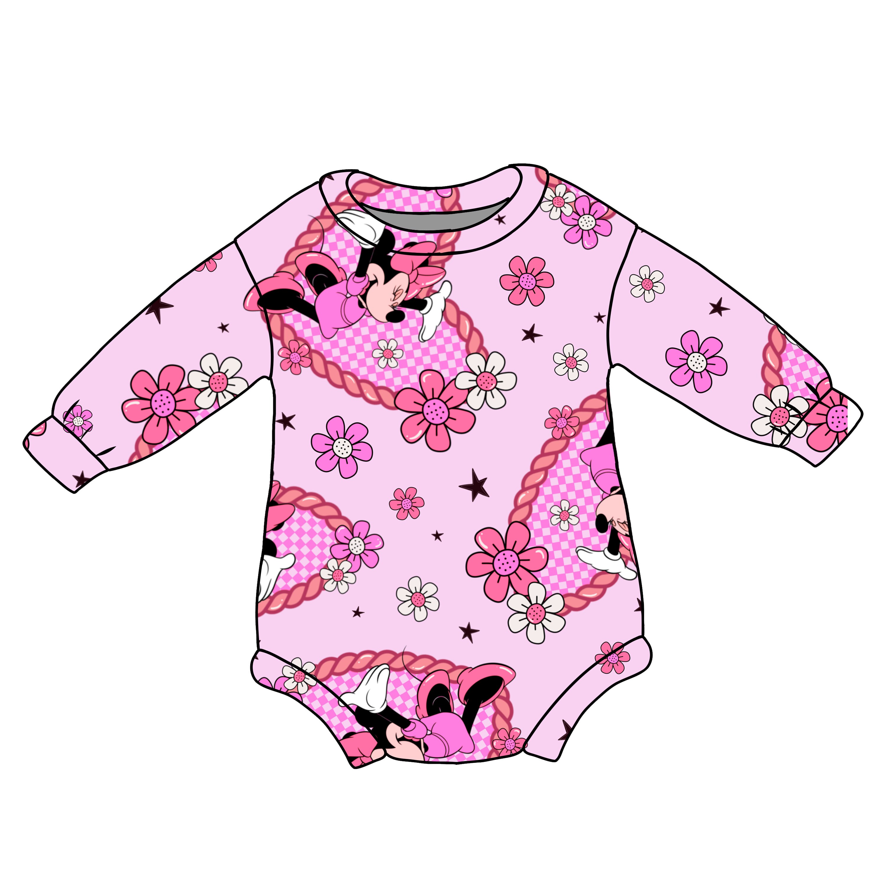 Cute Minnie Mouse Seamless File, Spring Disneyland Seamless, Spring ...