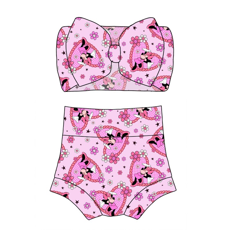 Cute Minnie Mouse Seamless File, Spring Disneyland Seamless, Spring ...