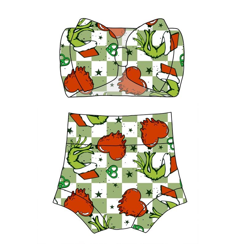 Dr. Seuss, Merry Grinchmas Seamless Pattern, Grinch Christmas Seamless ...