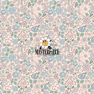 Spring Floral Seamless Pattern, Blue Flowers Seamless Designs for ...
