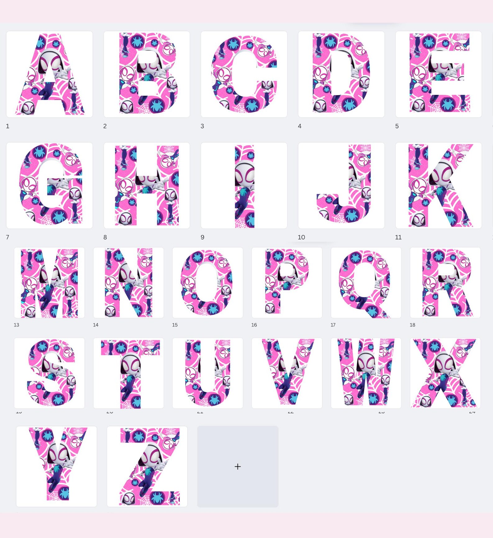 Ghost Spidey LETTER PNG File - DIGITAL- - Etsy