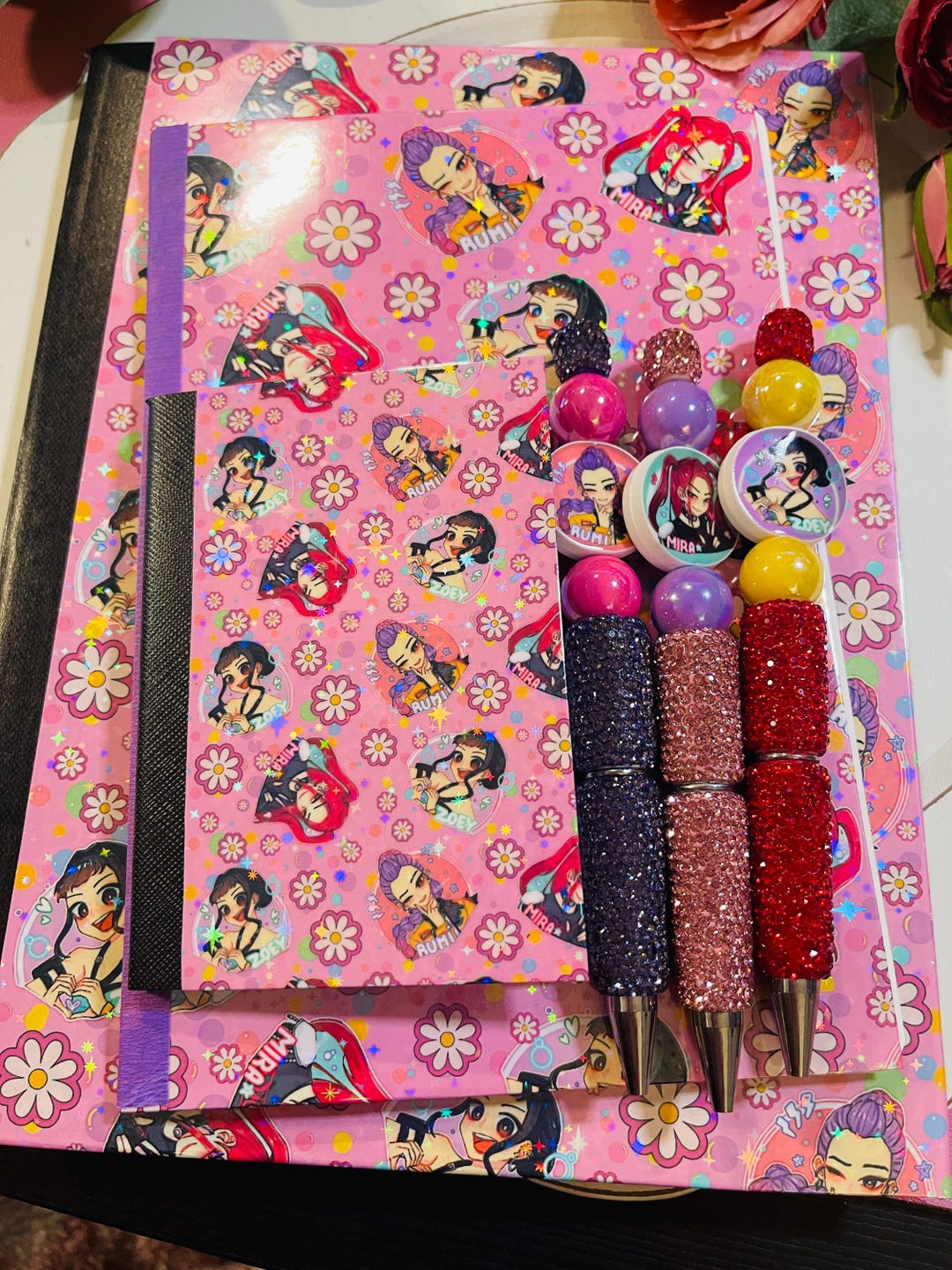 Glitter BIG Pen - Etsy