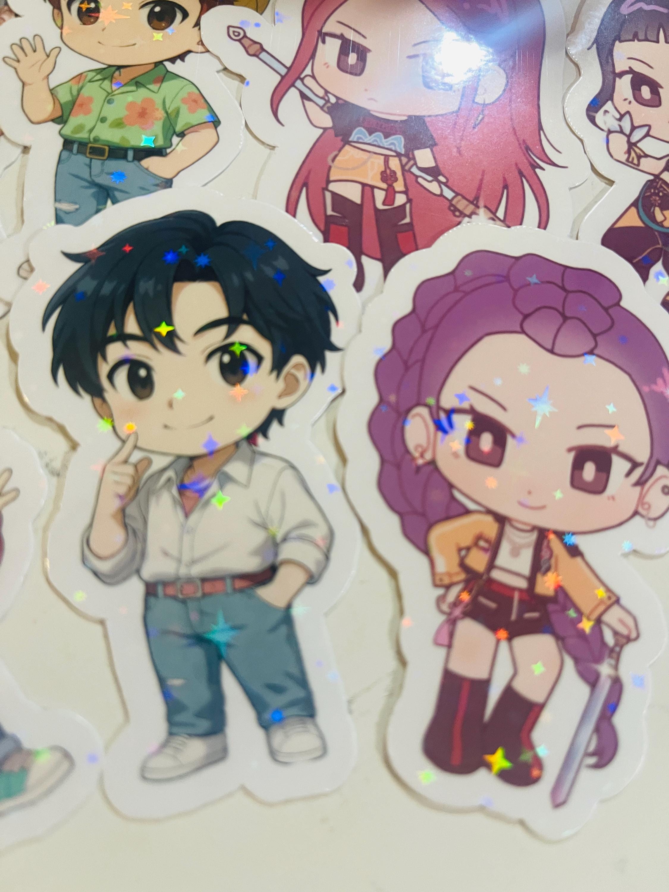 K Pop Stickers 8 Pcs Set - Etsy