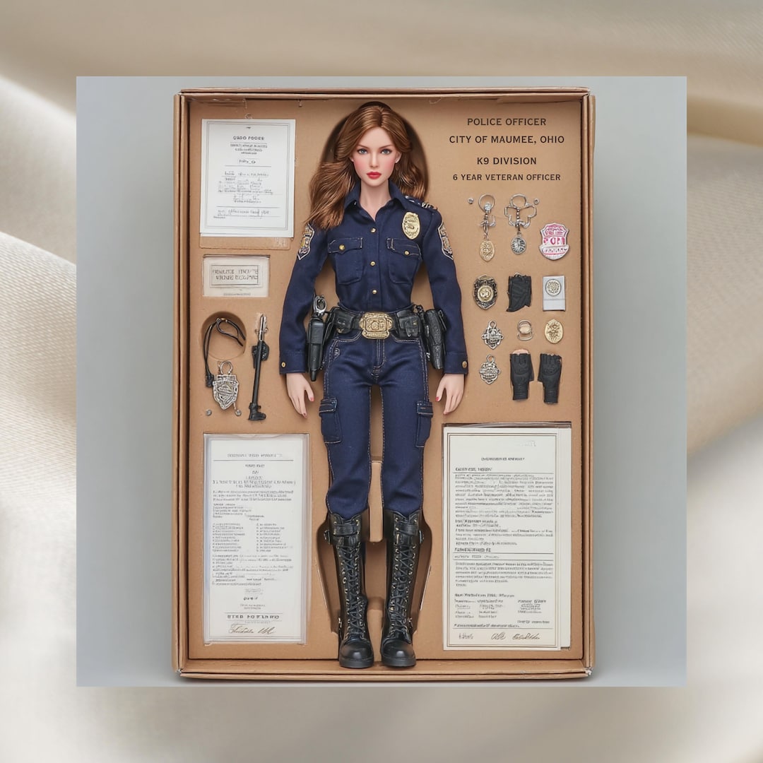 YOU! as an Action Figure - Police Officer |custom Action Figure ...