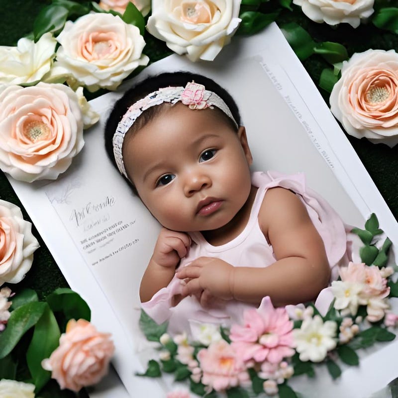 Infant Funeral Program - Etsy