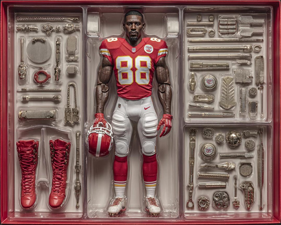 YOU! as an Action Figure - Professional Football Player |you as Action ...
