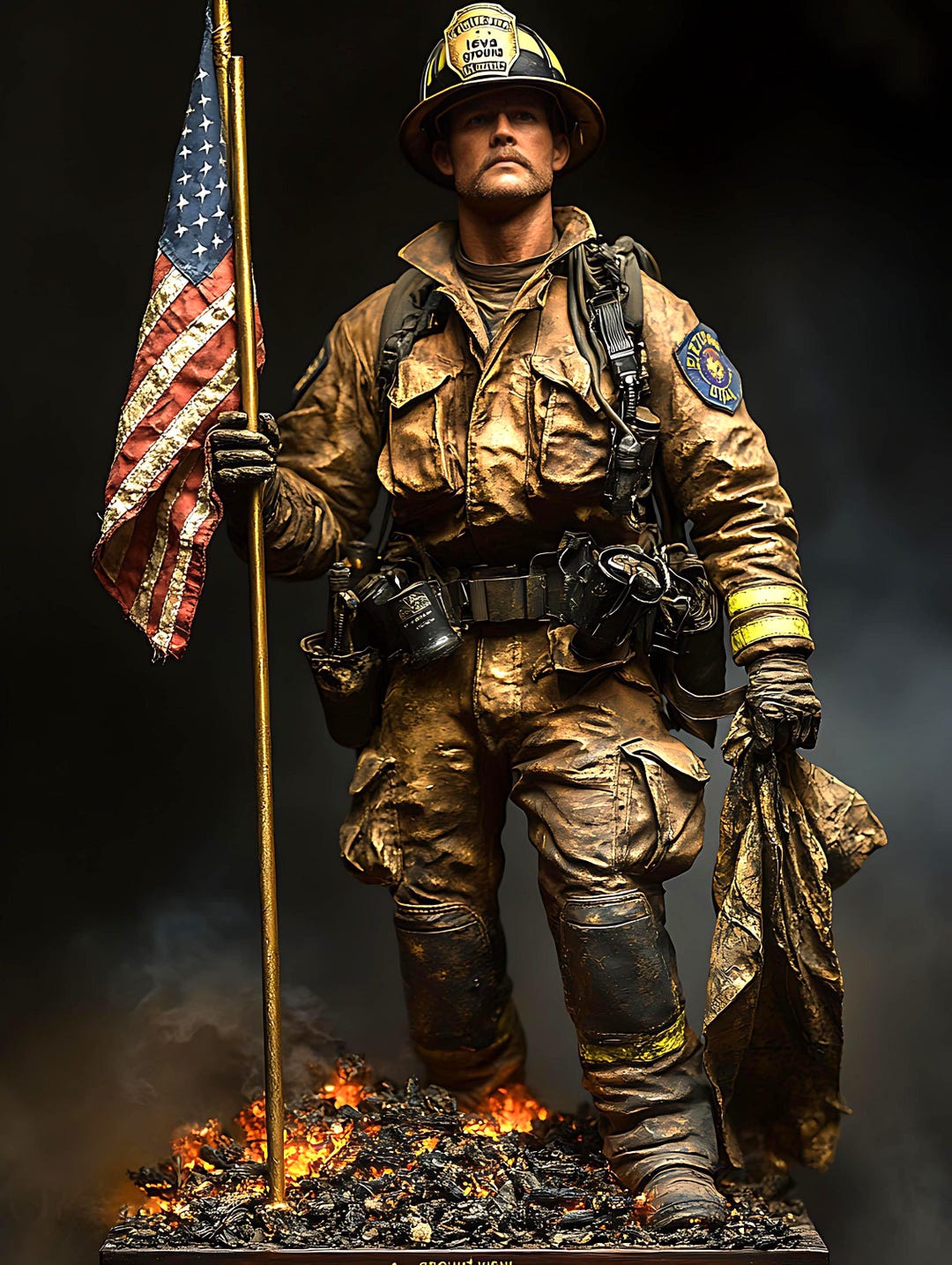 Your Face on an Action Figure Doll: Unsung Hero - Firefighter Edition ...
