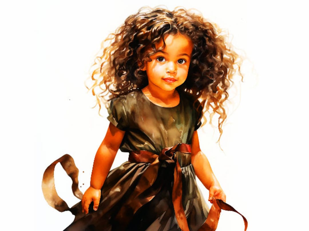 Custom Watercolor Portrait: Personalized Digital Painting (fast ...