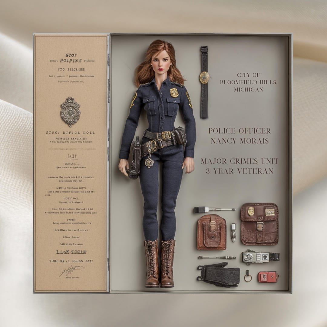 YOU! as an Action Figure - Police Officer |custom Action Figure ...