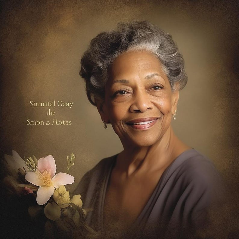 Perfect 11x17 Funeral Program Pink & Bronze Obituary Custom Crafted 48 ...