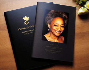 Funeral Program, Obituary,memorial,programs,keepsake,cremation,custom ...
