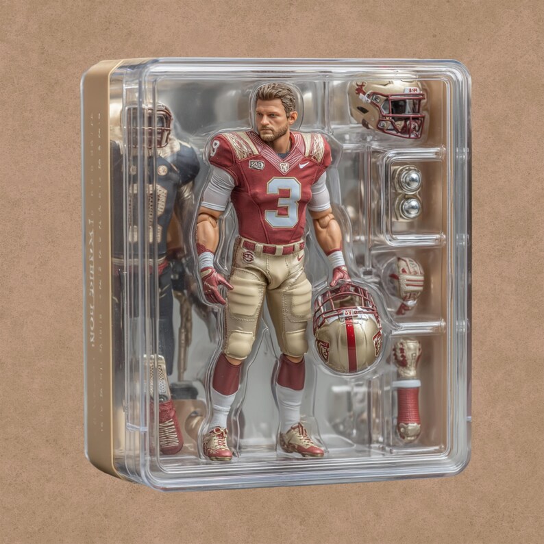 YOU! as an Action Figure - Football Player |you as Action Figure Wall ...
