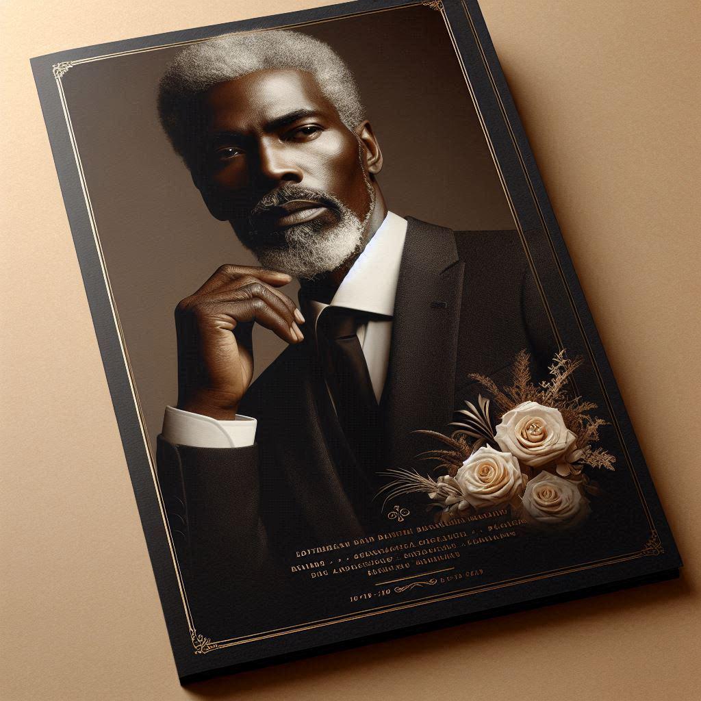 Funeral Program, Obituary,memorial,programs,keepsake,cremation,custom ...