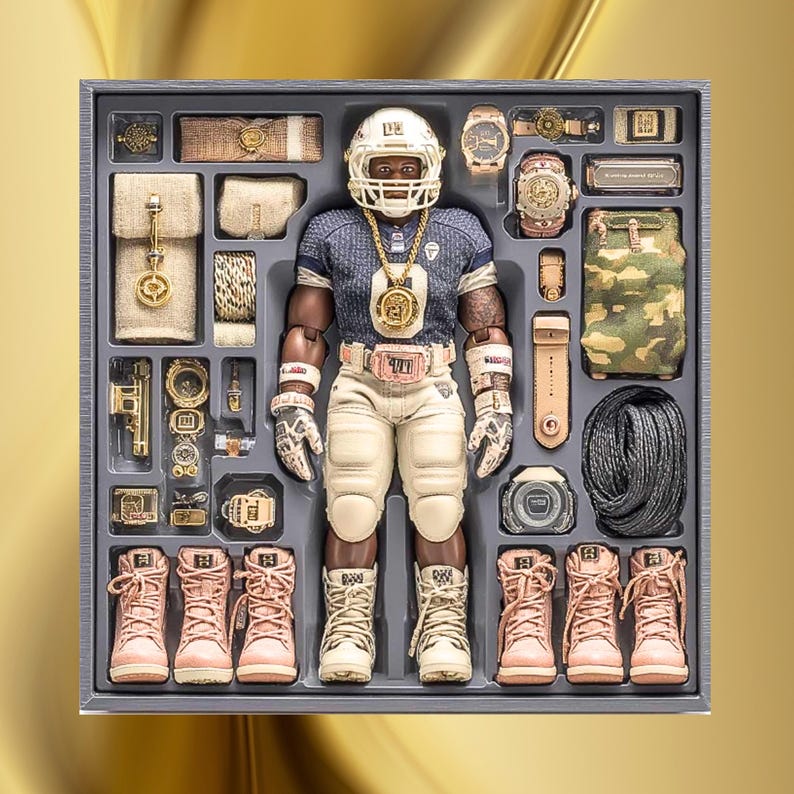YOU! as an Action Figure - Football Edition |custom Action Figure ...