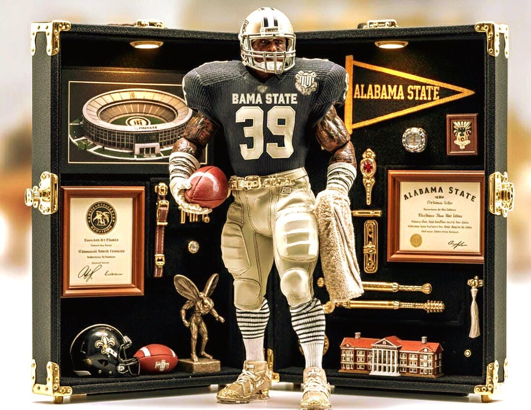 Your Face as an Action Figure Doll - Alabama State University Hornets ...