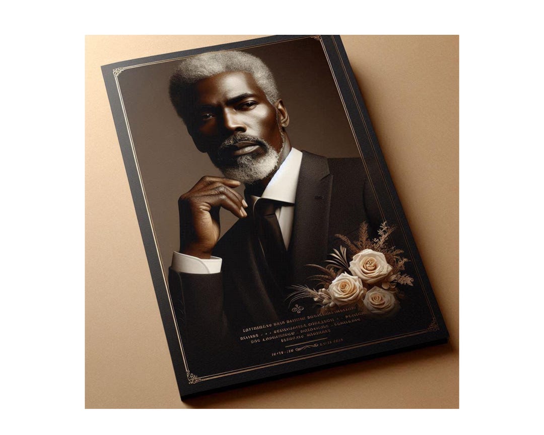 Funeral Program, Obituary,memorial,programs,keepsake,cremation,custom ...