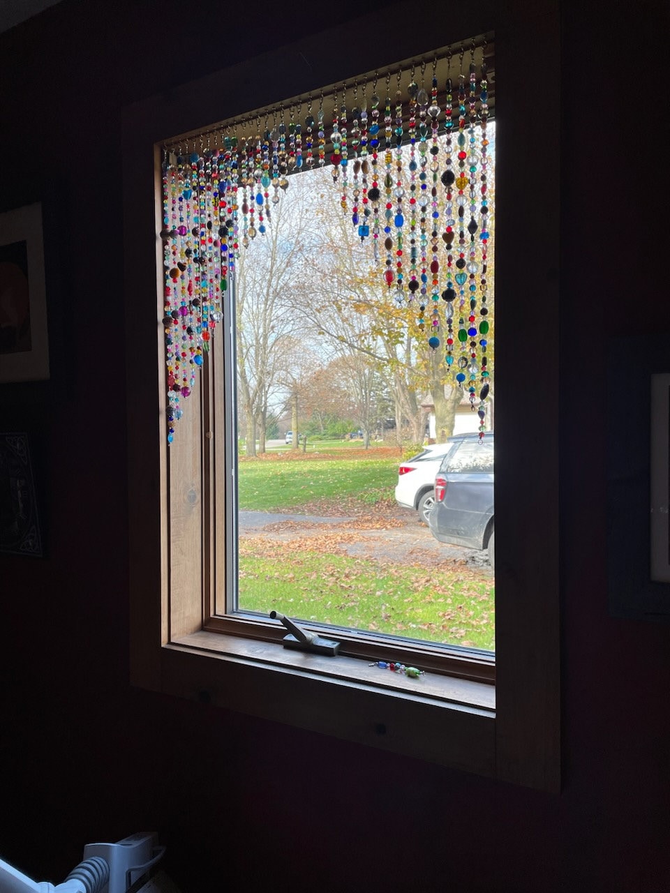 Multi Colored Boho Glass Bead Window Treatments: Creating a Bright and ...
