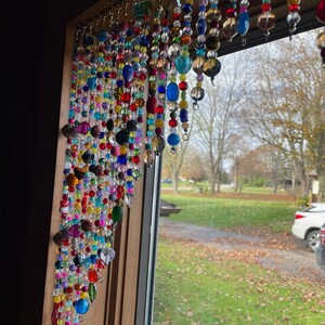 Multi Colored Boho Glass Bead Window Treatments: Creating a Bright and ...