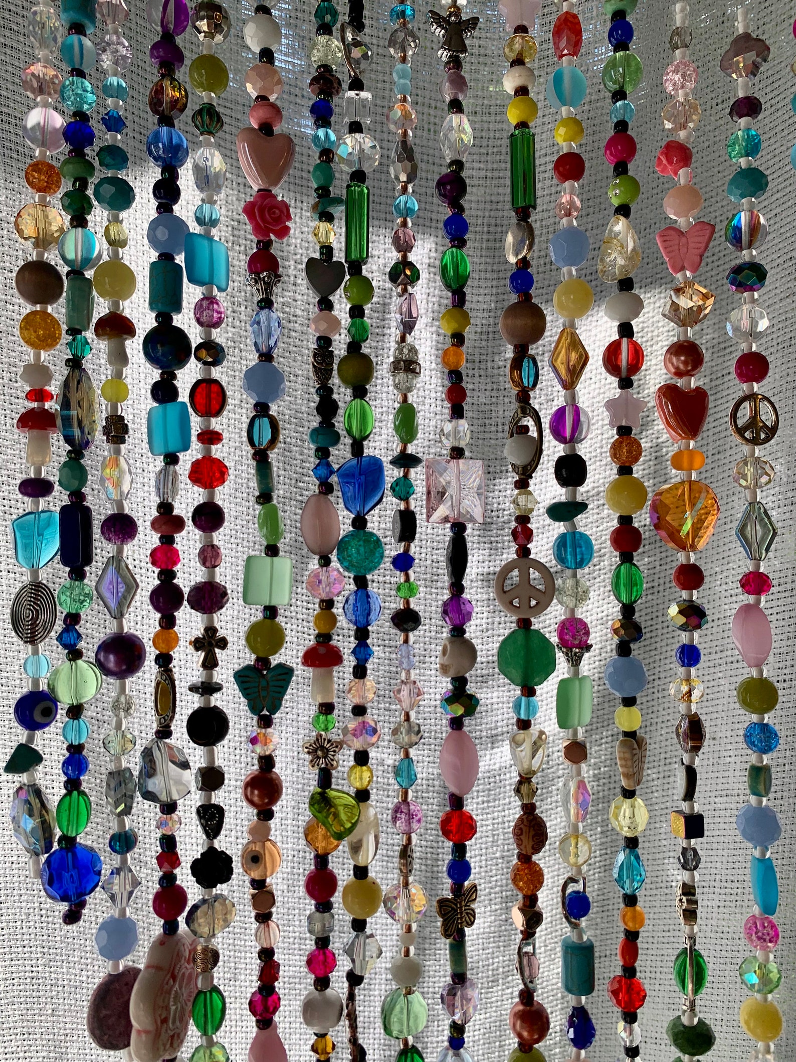 Beaded Curtain Strands Sun Catchers - Etsy