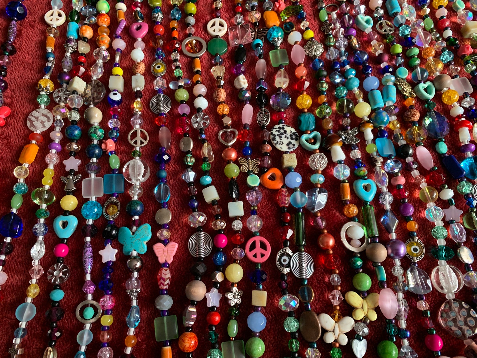 Beaded Curtain Strands Sun Catchers - Etsy
