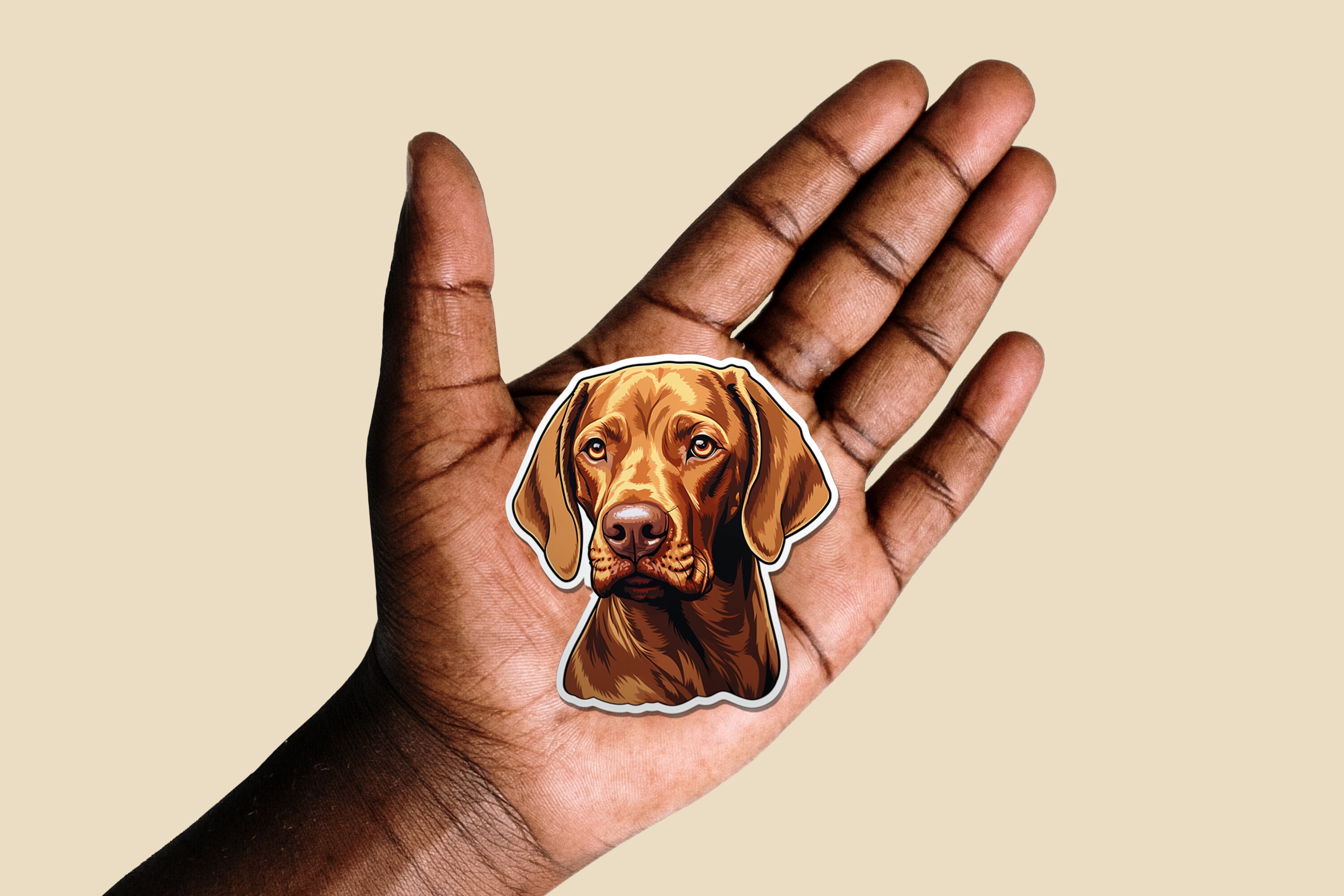 Dog Stickers, Vizsla Decals, Dog Mom Dog Dad Stickers, Vizsla Dogs ...