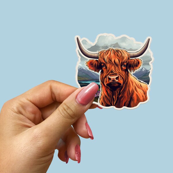 Scottish Highlands Stickers - Etsy